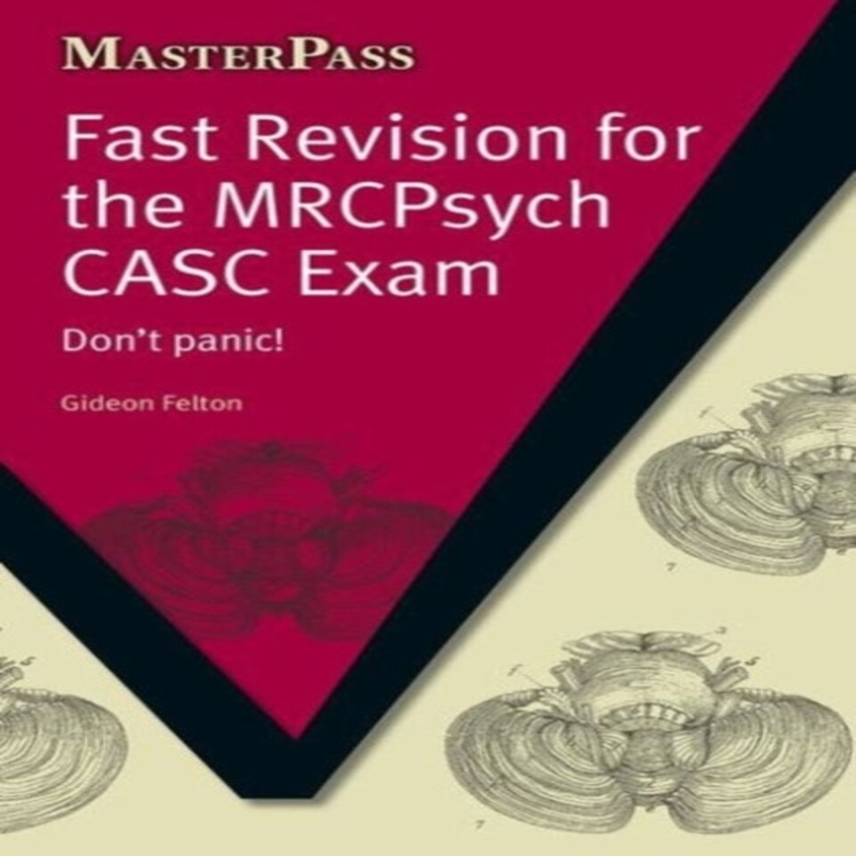 Fast Revision For The Mrcpsych Casc Exam - Tesco Groceries