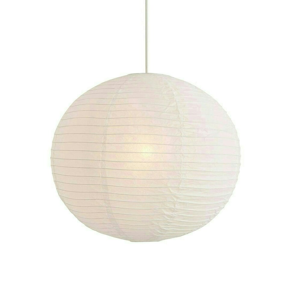 Rufus 60Cm Paper Ball White Shade White | White - Tesco Groceries