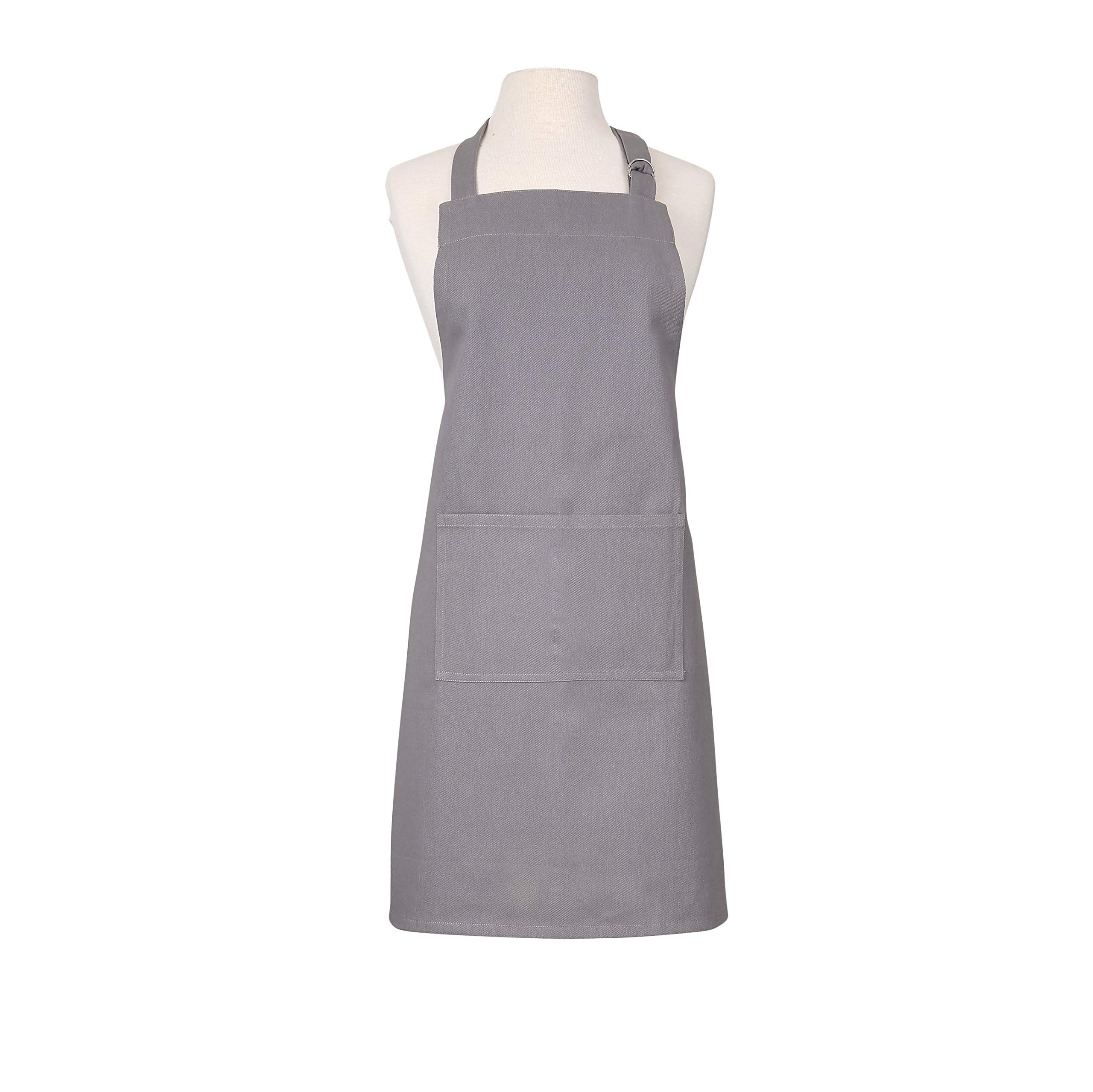 Love Colour Adult Apron - Slate Grey - Tesco Groceries