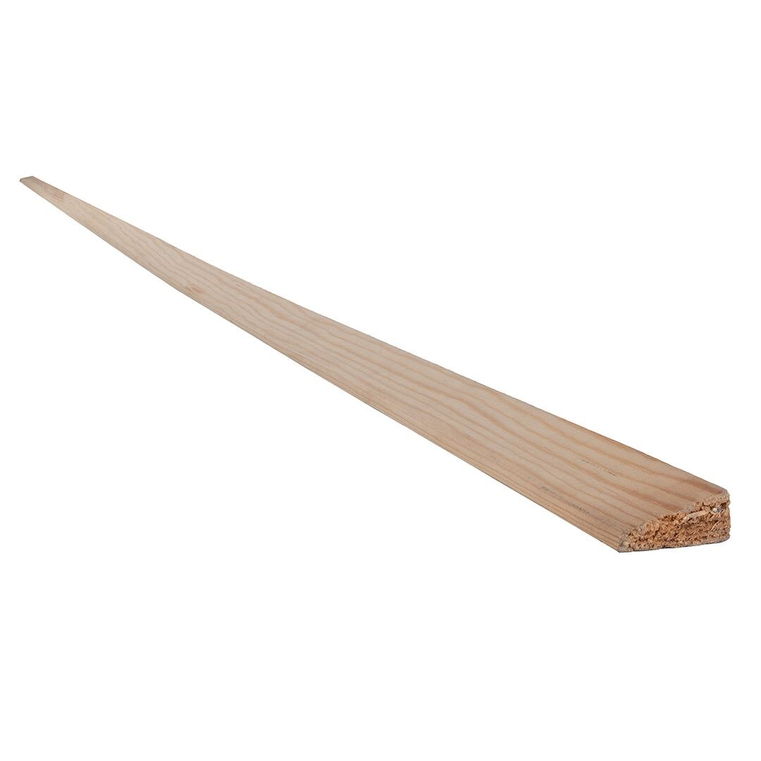 Snowdon Timber Pine Wedge Glass Bead Moulding (T) 8mm (W) 21mm (L ...
