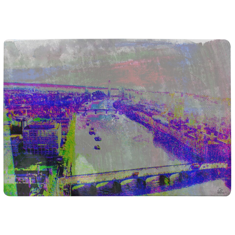 London Eye View Rug | Multi - Tesco Groceries