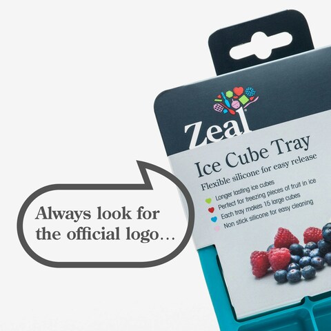 Flexible Silicone Ice Cube Tray - Tesco Groceries
