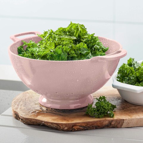 Zeal Melamine Colander Strainer, Large, 24cm, Rose Pink - Tesco Groceries