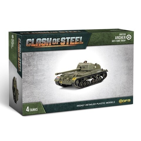 Clash of Steel - Archer Anti-Tank Troop (x4 Plastic) - Tesco Groceries