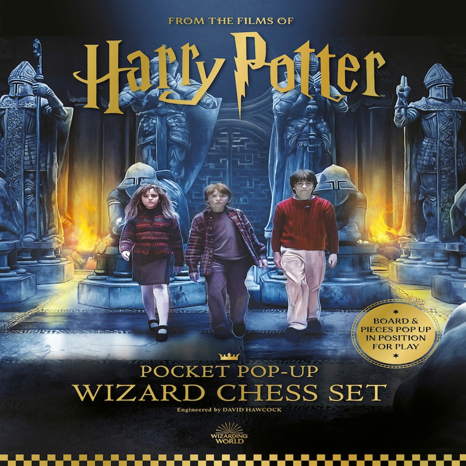 Harry Potter - The Pocket Pop-Up Wizard Chess Set - Tesco Groceries