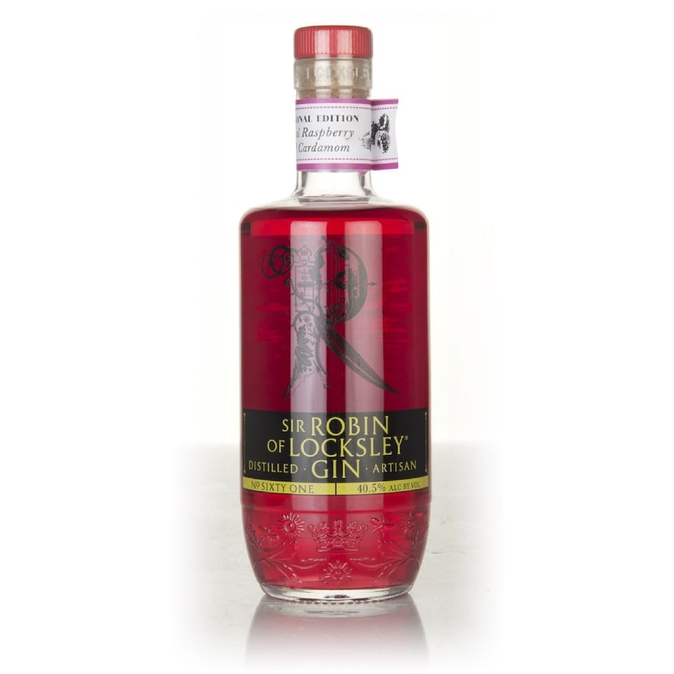 Sir Robin of Locksley Real Raspberry Cardamom Gin - Tesco Groceries