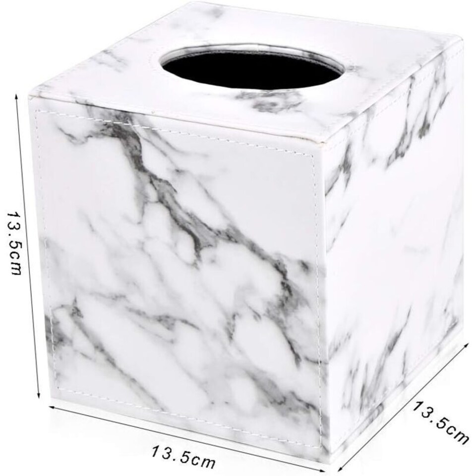Square Tissue Box Marble - Tesco Groceries