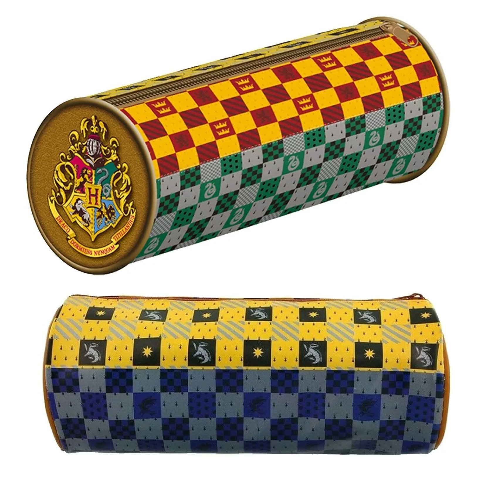 HARRY POTTER Barrel Pencil Case Hogwarts Crest | Multi - Tesco Groceries