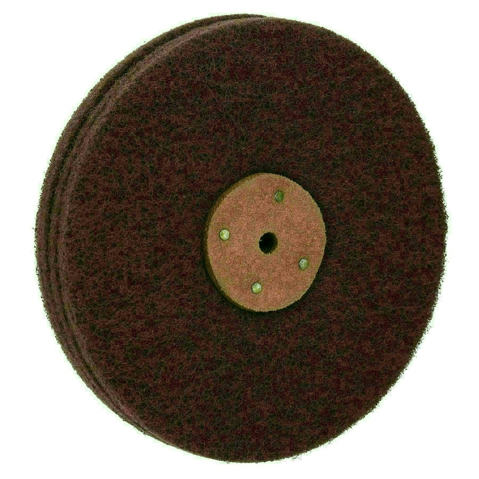 Fine Abrasive Scotch Mop Rust Paint Removal Remover Polishing 8" x 4 ...