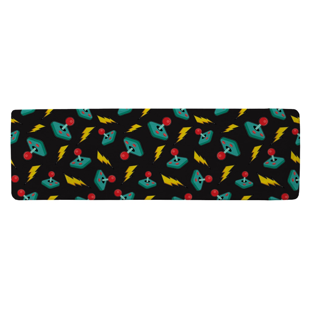 Retro Video Game Joystick Runner Rug | Multi - Tesco Groceries