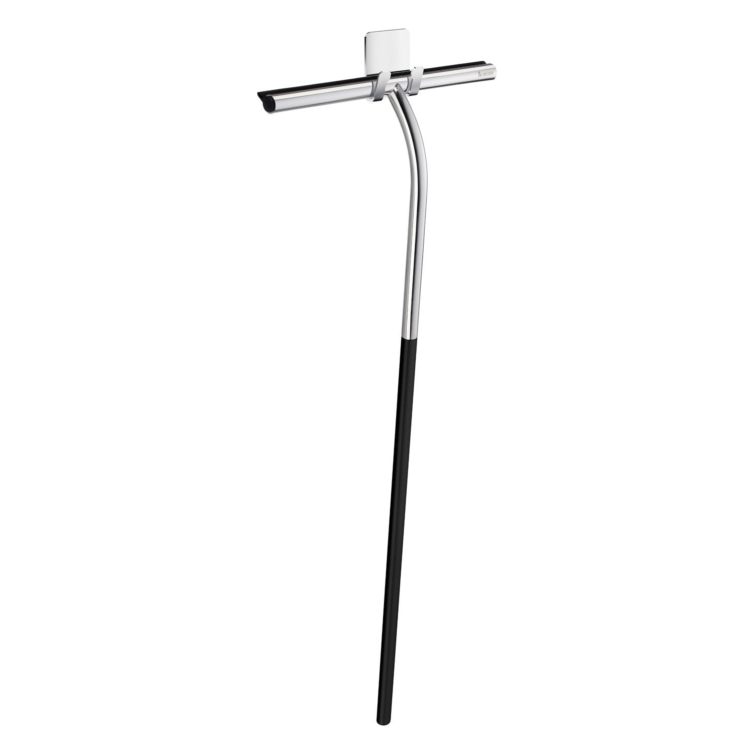Smedbo Black/Chrome Squeegee with Long Shaft and Self Adhesive Hanging ...