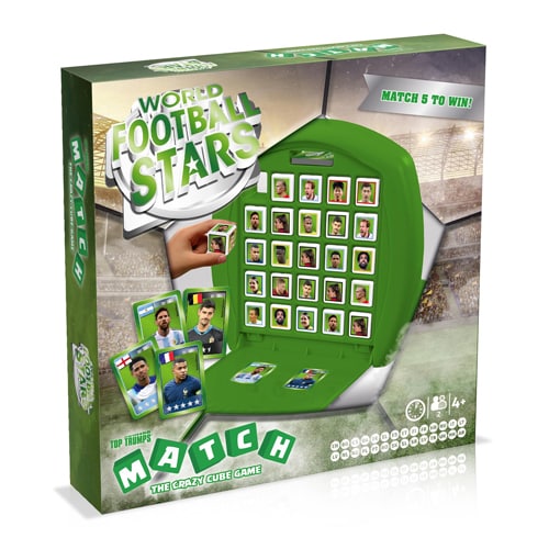 World Football Stars Top Trumps Match (Green Packaging Update) - Tesco ...
