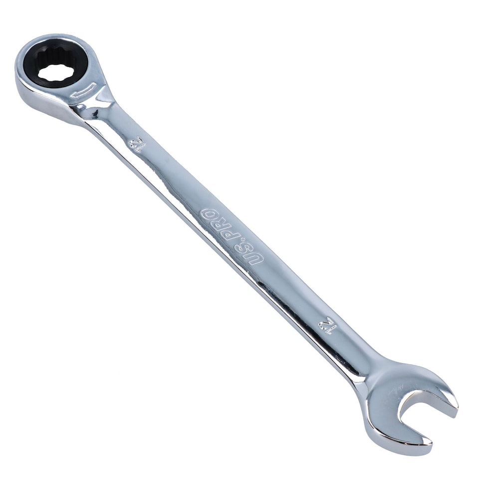 12mm Metric MM Combination Gear Ratchet Spanner Wrench 72 Teeth - Tesco ...