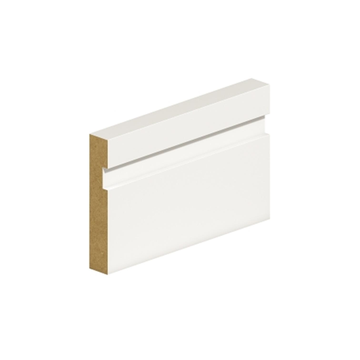 PACK OF 20 (Total 20 Units) - 18mm Thick Primed MDF Single Groove ...