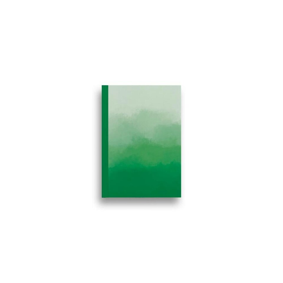 A6 Lined 100 Pages Green Cloud Design Notepad By Jolipad - Tesco Groceries