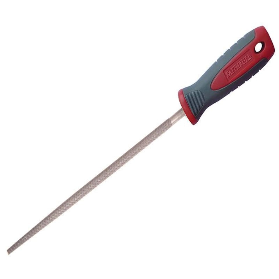 Faithfull Handled Round Second Cut Engineers File 150Mm (6In) - Tesco ...