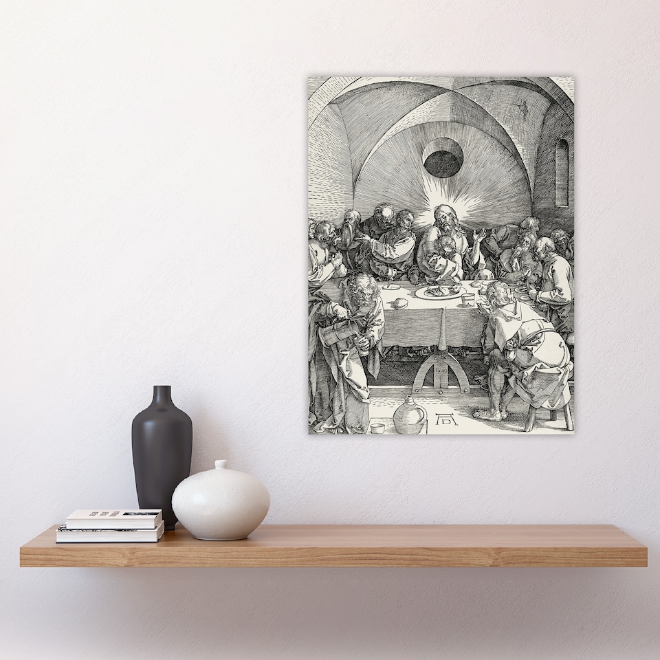 Great Passion The Last Supper Albrecht Durer Huge Wall Art Print 18X24 ...