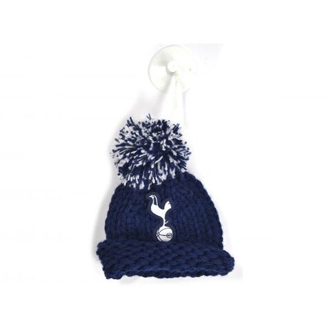 Tottenham Hotspur FC Knitted Bobble Hat Car Hanger - Navy - One Size ...