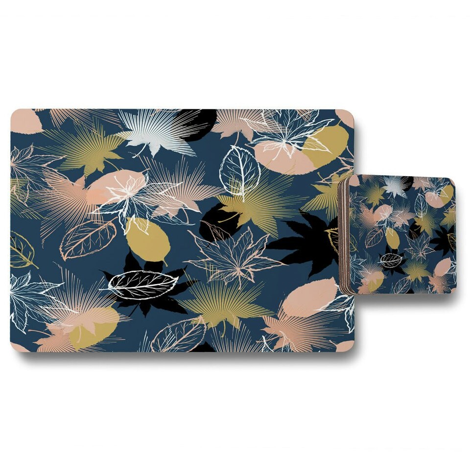 Maple Leaves (Placemat & Coaster Set) - Tesco Groceries