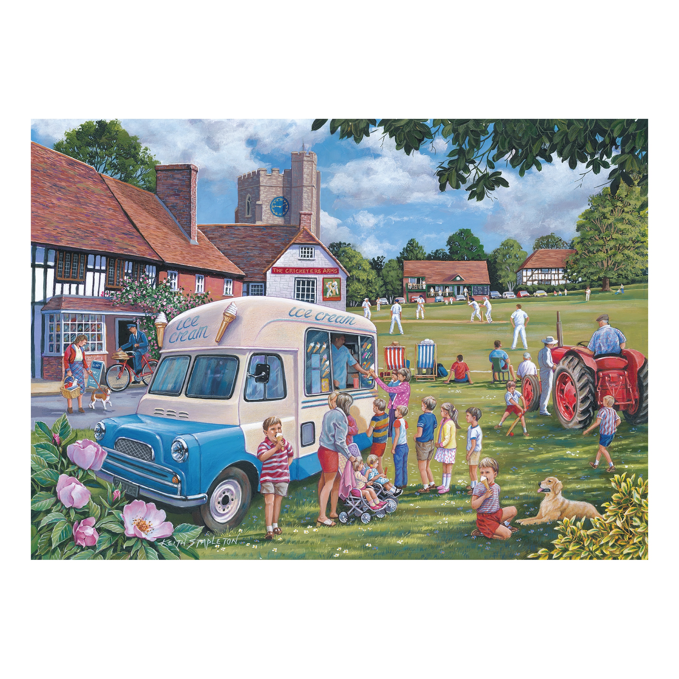 Stop Me and Buy One 1000 Piece Jigsaw Puzzle - Tesco Groceries