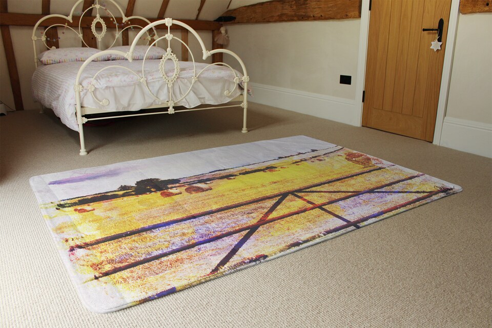 Hay Bale Rug | Multi - Tesco Groceries