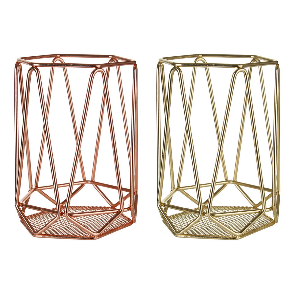 Vertex Copper Finish Utensil Holder - Tesco Groceries