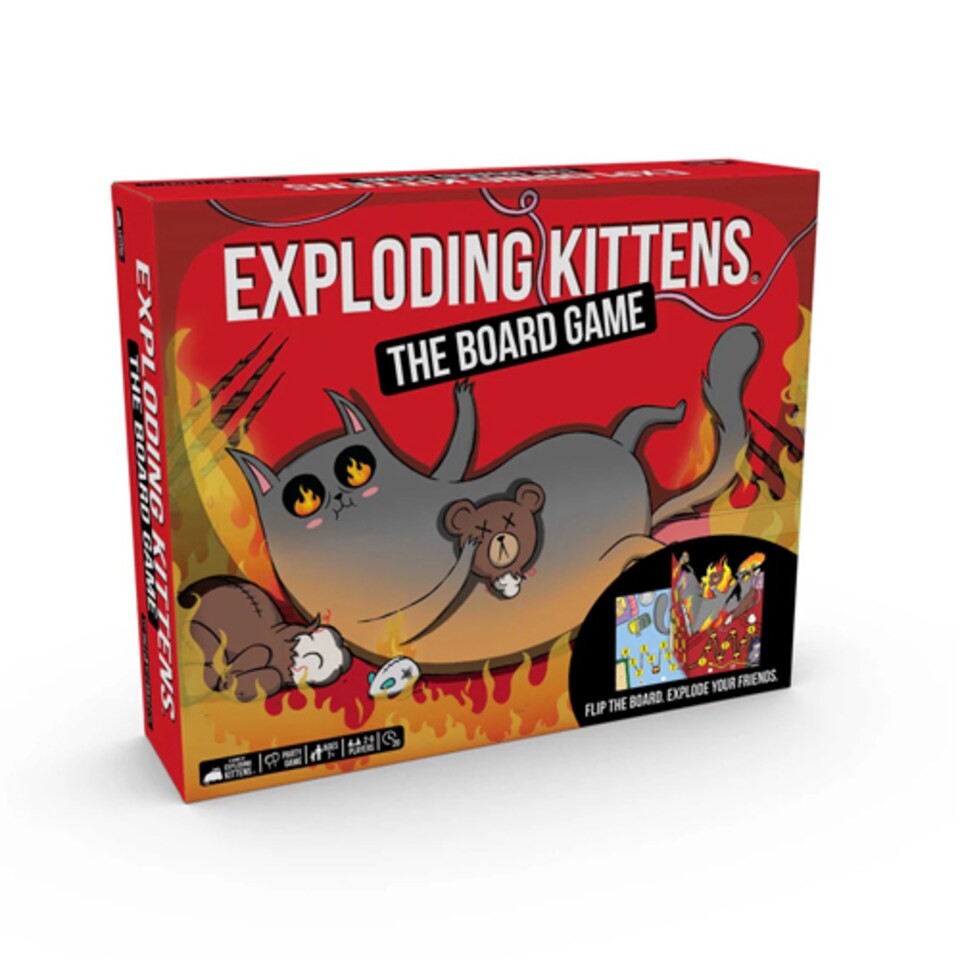 Exploding Kittens The Board Game - Tesco Groceries