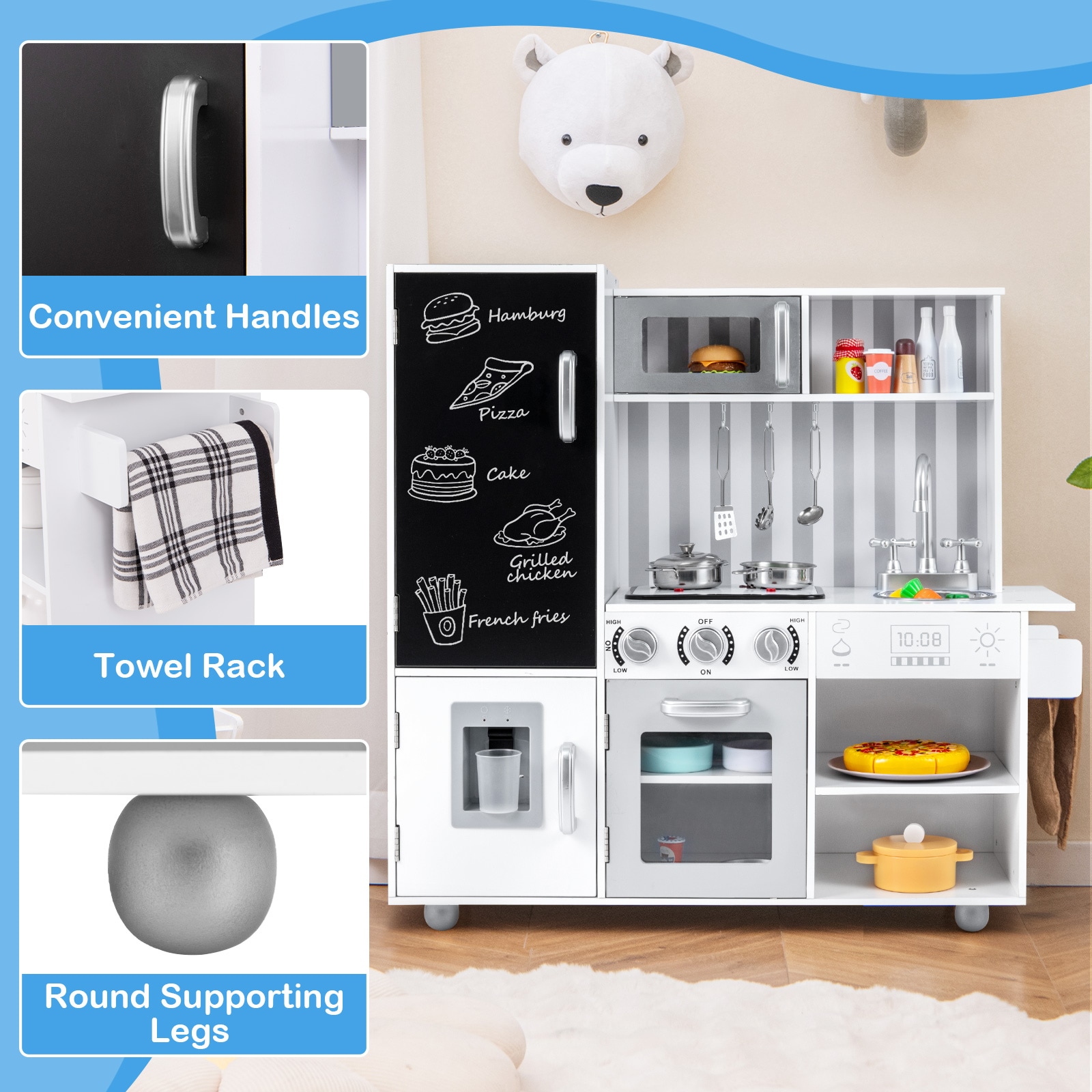 Toy Kitchen Appliances Casdon49250 Toy Replica Of Delonghis Infinito ...