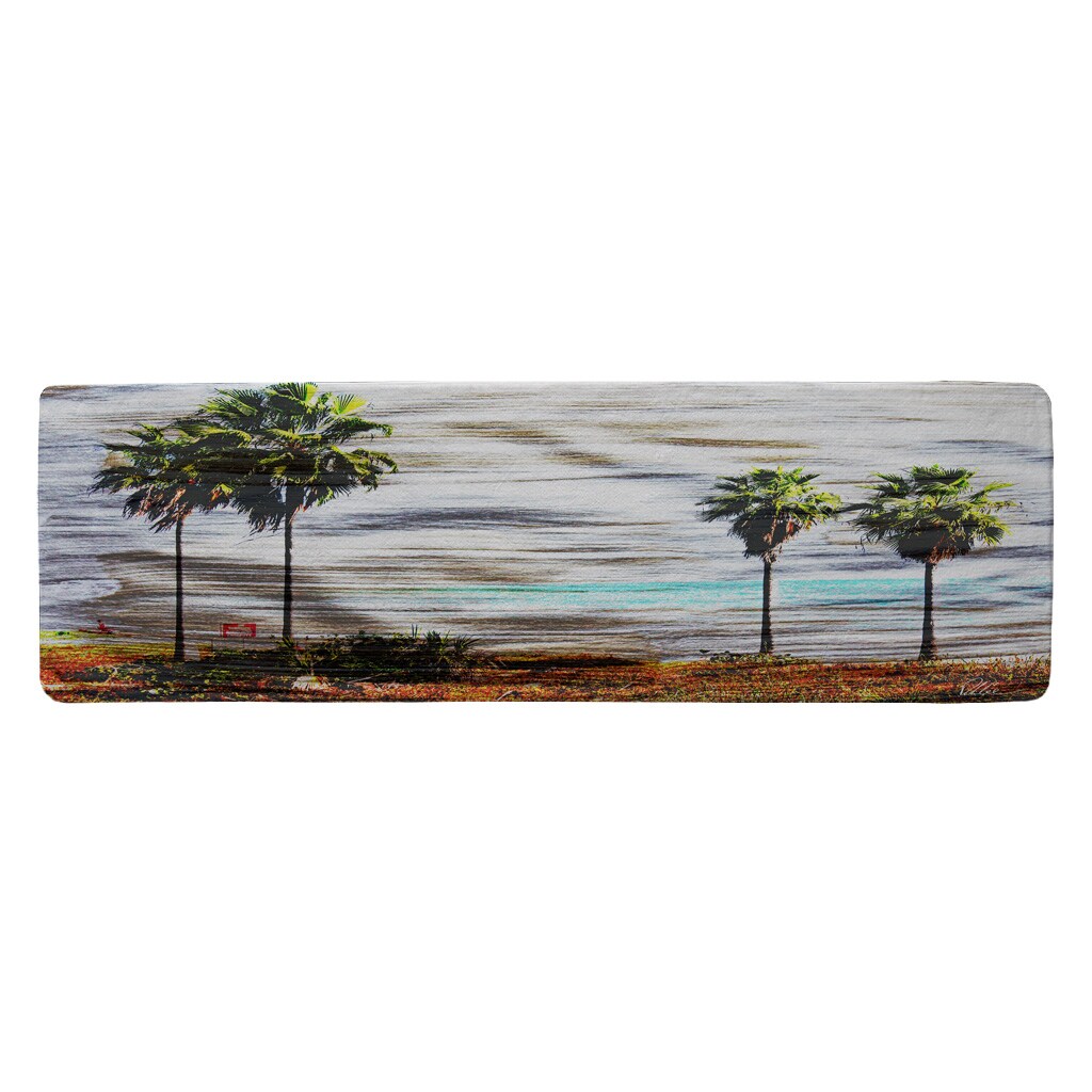 S&G Palm Runner Rug | Multi - Tesco Groceries