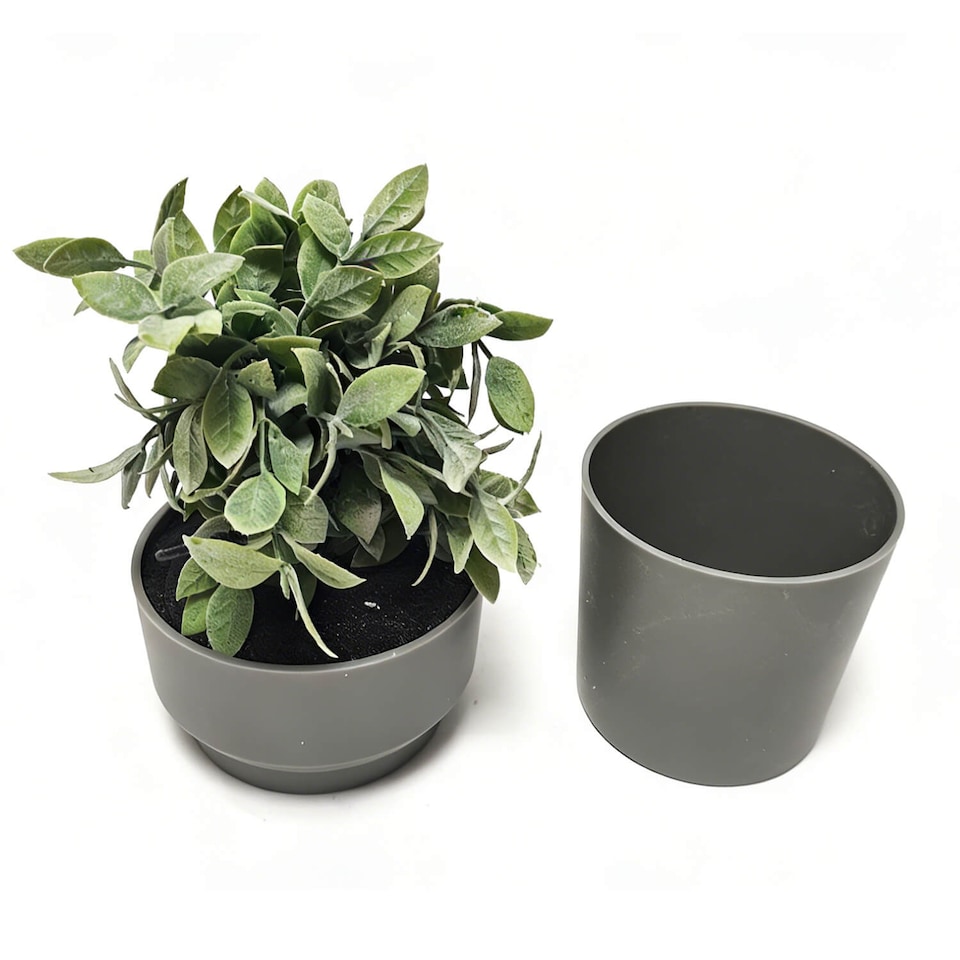 Coopers Of Stortford Flowerpot Safe With Faux Plant Hidden Storage ...