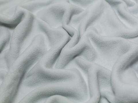 Minerva Core Range Blue Sheepskin Cotton Fleece Fabric for Dressmaking ...
