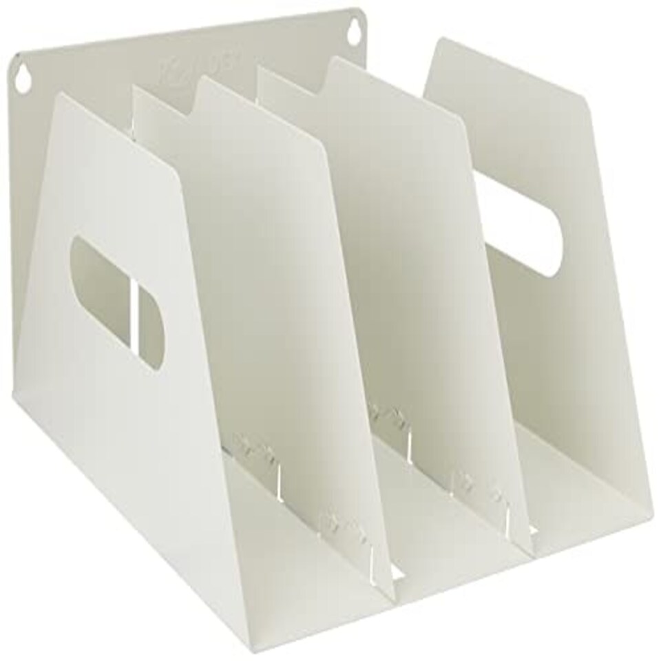 Rotadex LAR3 3 Section Lever Arch File Rack,Grey - Tesco Groceries