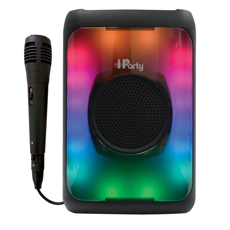 Lexibook K8320 Flame Bluetooth Speaker with Mic and Party Lights ...