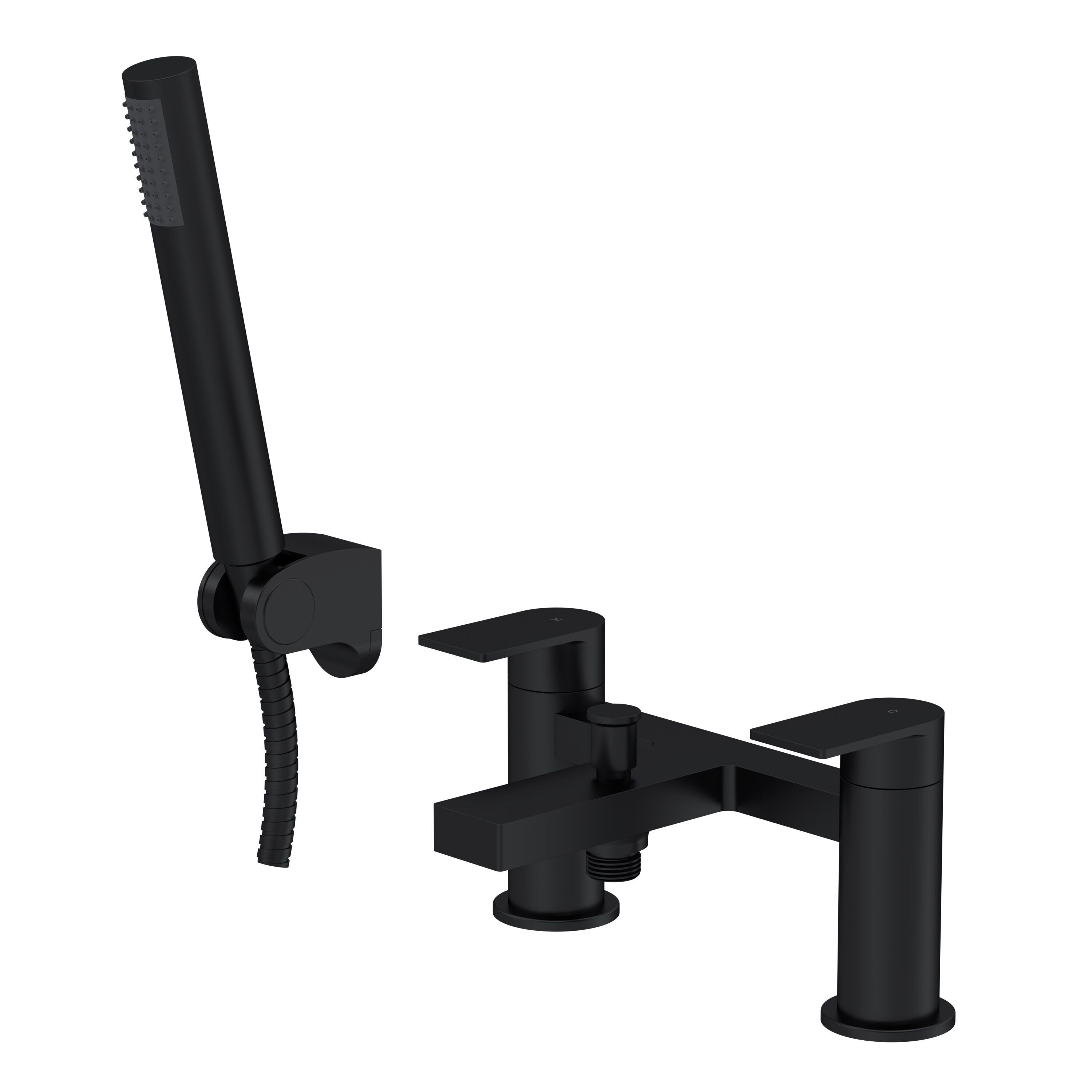 Balterley Contemporary Bath Shower Mixer Tap with Shower Kit ...