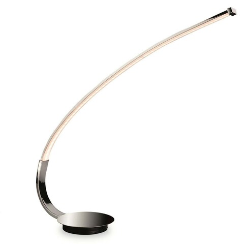 Arco LED 1 Light Table Lamp Chrome - Tesco Groceries