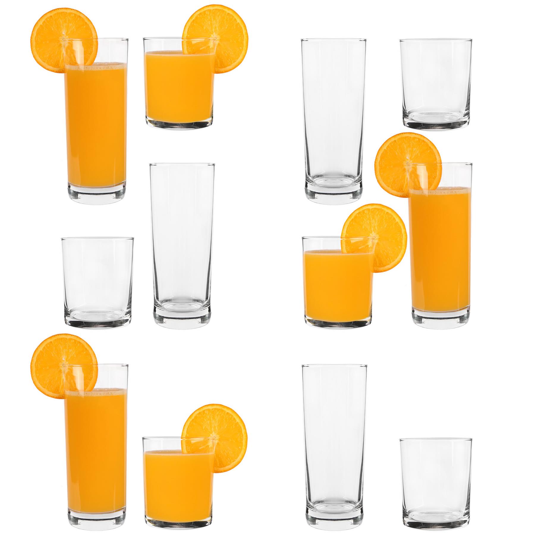 LAV 12pc Liberty Glassware Set - Clear | Clear | Clear | 12 - Tesco ...