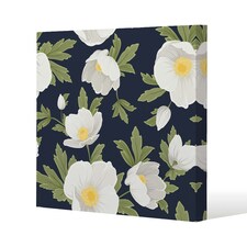 Winter rose (Canvas Print) 114 x 114 x 4cm - Tesco Groceries