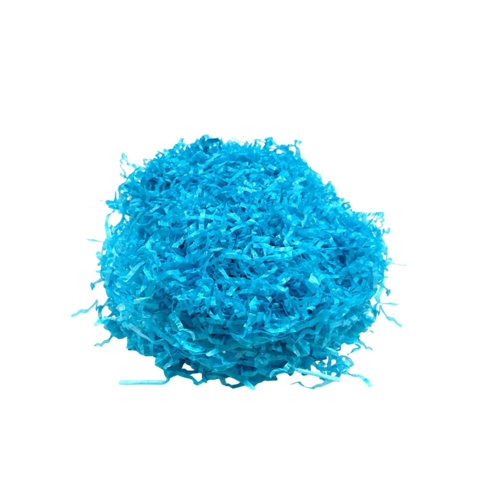 Turquoise Tissue Shred 1kg - Tesco Groceries