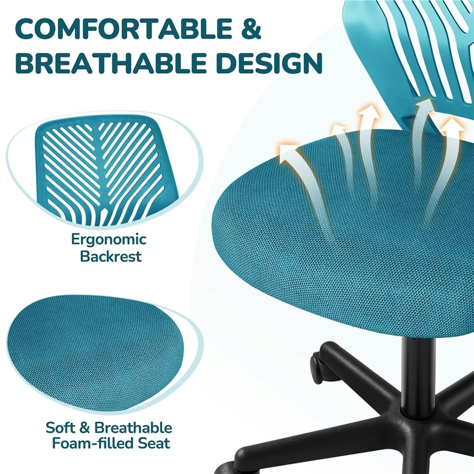 Yaheetech Adjustable Mesh Computer Chair - Tesco Groceries