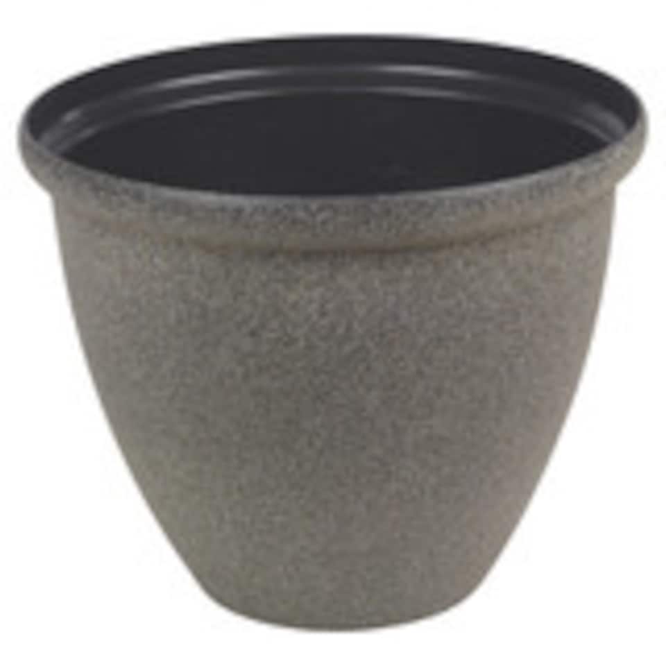 Modern Or Traditional Real Feel Granite Style Plastic Plant Pot Indoor ...