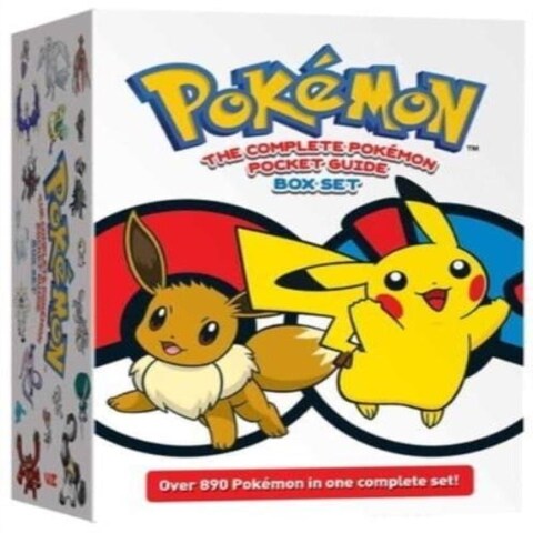 Pokemon: The Complete Pokemon Pocket Guide Box Set - Tesco Groceries