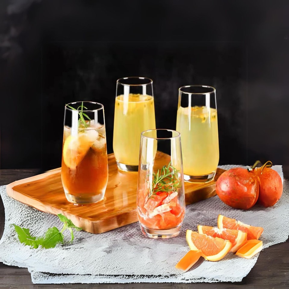 350ml Tall Bormioli Hi Ball Drinking Glass | Clear | 3 - Tesco Groceries