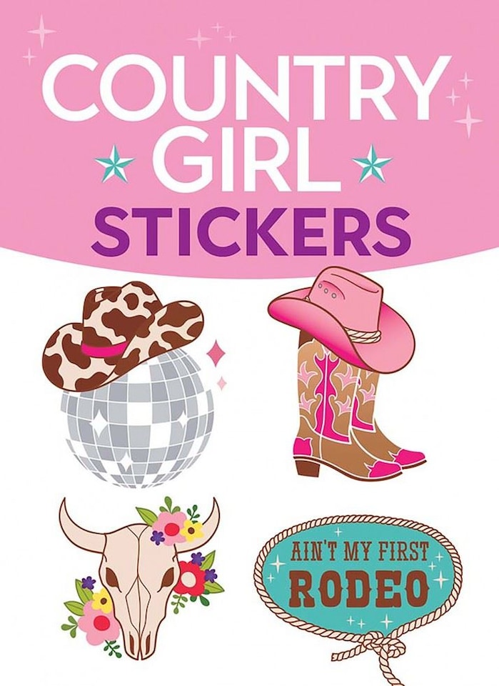 Country Girl Stickers by Jessica Mazurkiewicz - Dover Stickers - Tesco ...