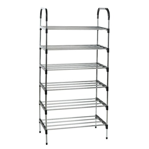 Living and Home 6-Tier Stackable Shoe Rack Organizer - Tesco Groceries