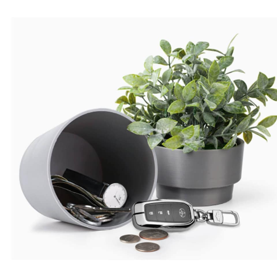 Coopers Of Stortford Flowerpot Safe With Faux Plant Hidden Storage ...