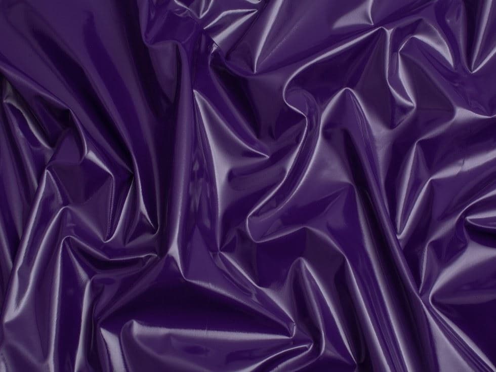 Minerva Core Range Purple Glossy PVC Vinyl Fabric for Bag Making ...