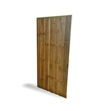 Featheredge Garden Gate - Timber - L3 x W90 x H180 cm - Fully Assembled ...