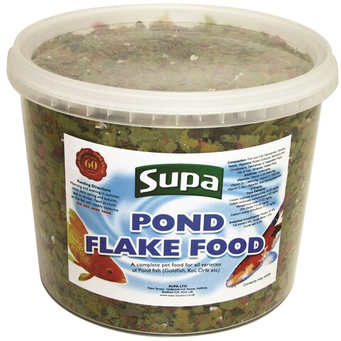 Supa Pond Flake Fish Food 3 Litre - Tesco Groceries
