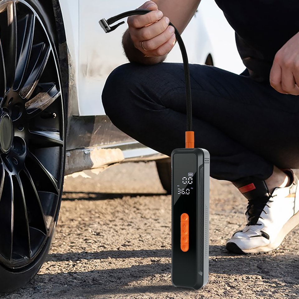 Traderight Car Tyre Inflator Portable Air Compressor Pump 150PSI ...
