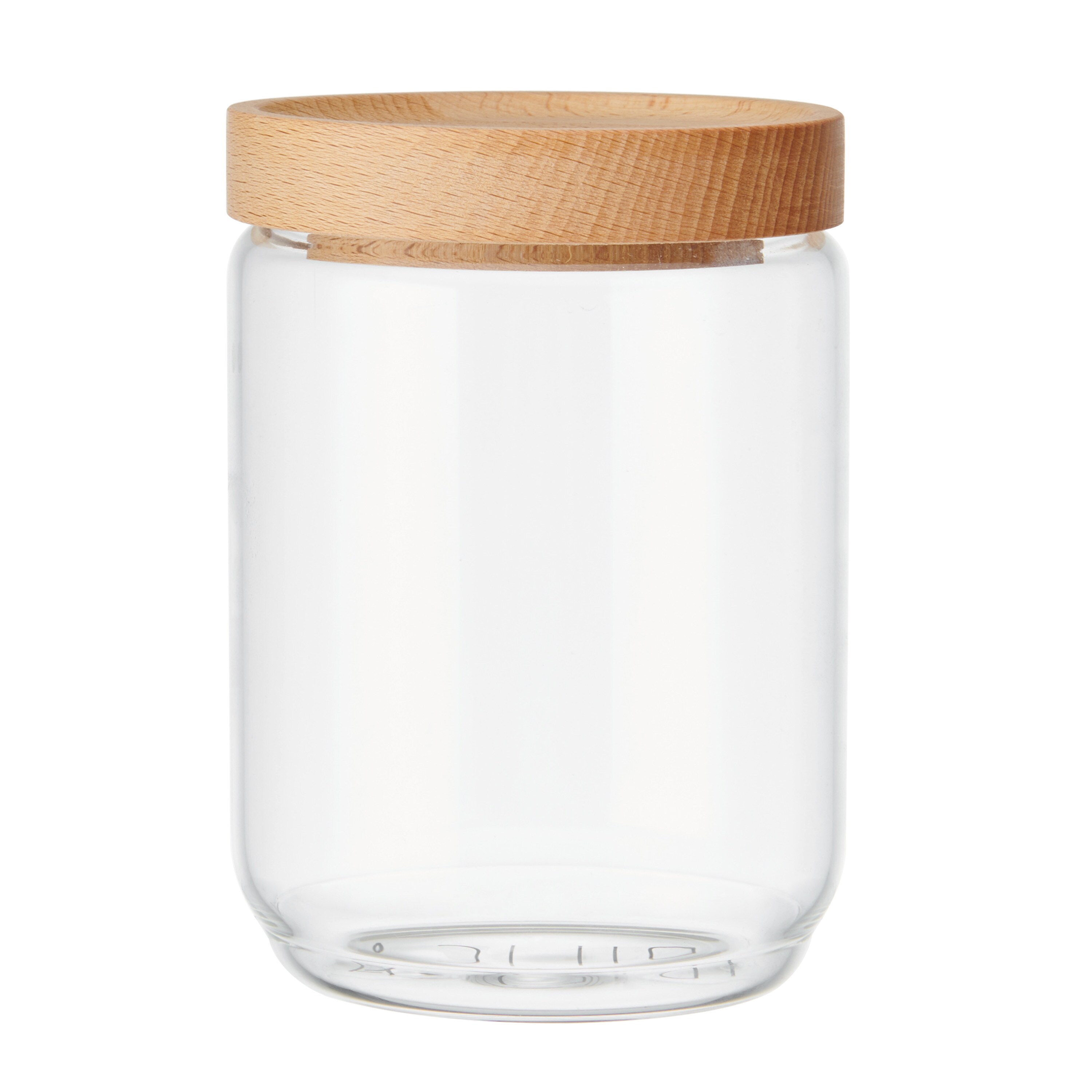 KitchenCraft Storage Jar Clear Glass 500ml - Tesco Groceries
